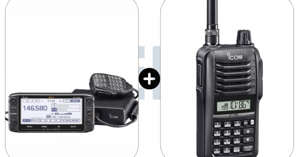عرض خاص – ICOM ID-5100E + ICOM IC-V86 بسعر رائع
